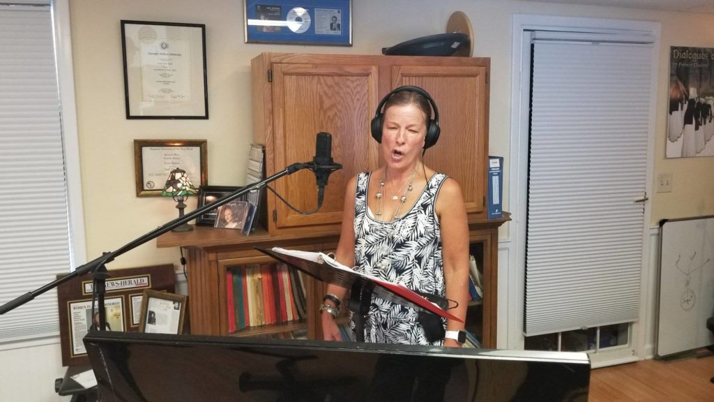 Heidi Skok training online at Skokstudio with Jane Eaglen - Skokstudio.org